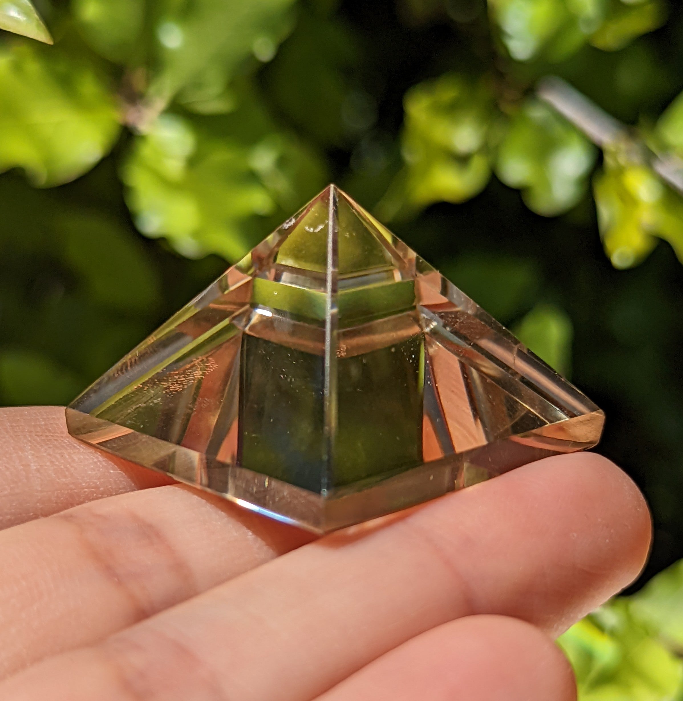 Natural Citrine Pyramid – True Crystals